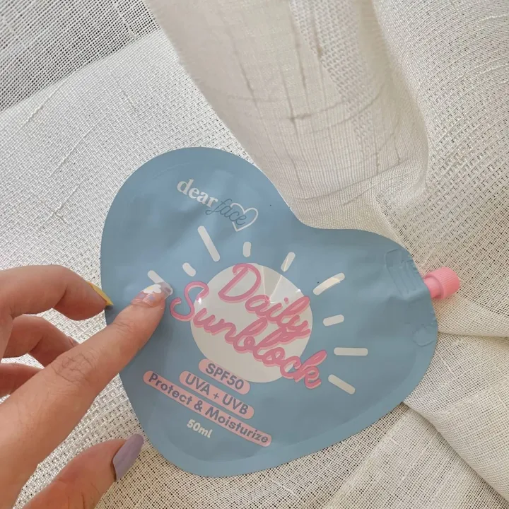 Dear Face Daily Sunblock 50g and Fresh Night Cream 30g | Lazada PH