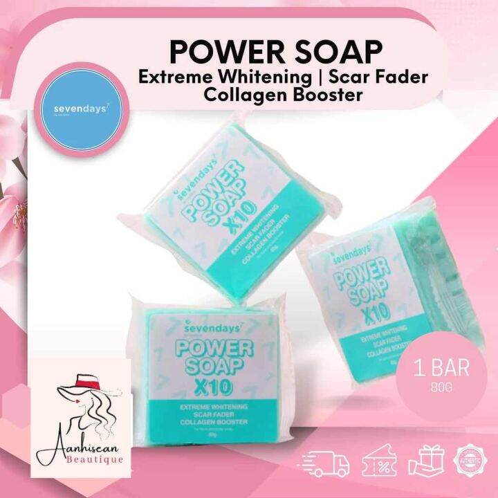 sevendays power soap | Lazada PH