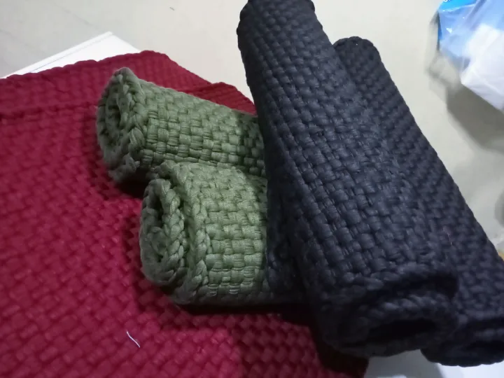 LONG FLOORMAT 14X40 String Braided mat/rug/basahan | Lazada PH