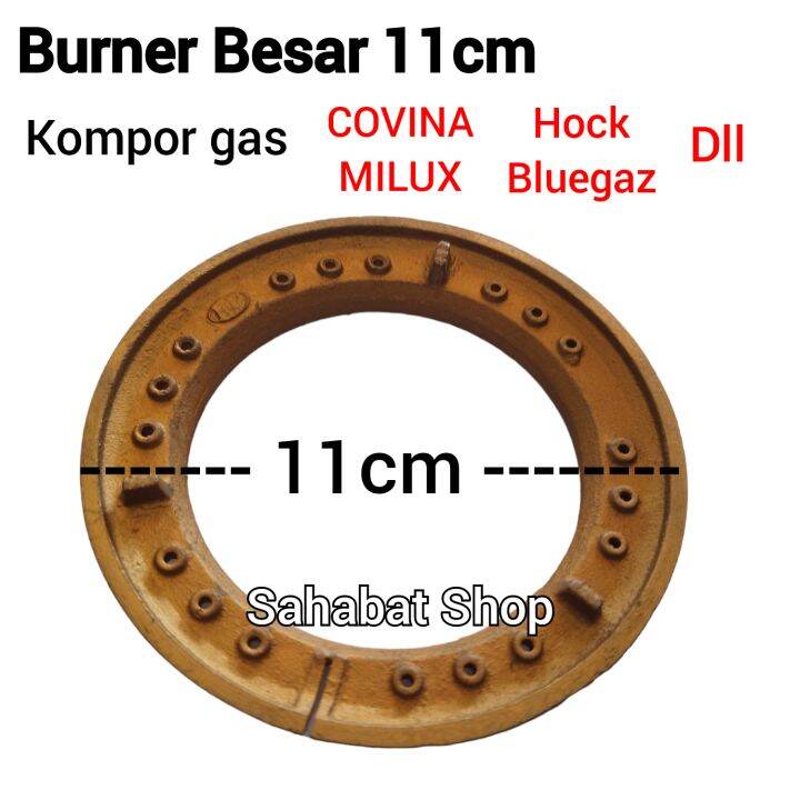 BURNER BESAR 11CM KOMPOR PHILIPS NO1 / BURNER KUNINGAN KOMPOR GAS ...