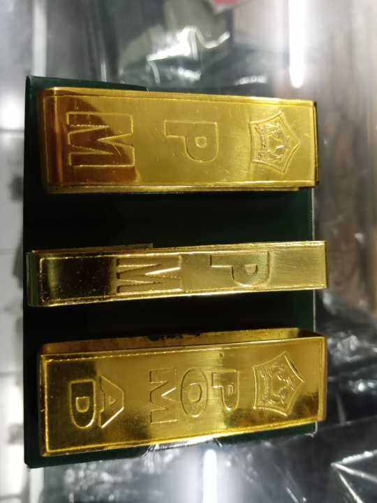 ring kuningan pm /ring kopel kuningan /ring pom-ad | Lazada Indonesia