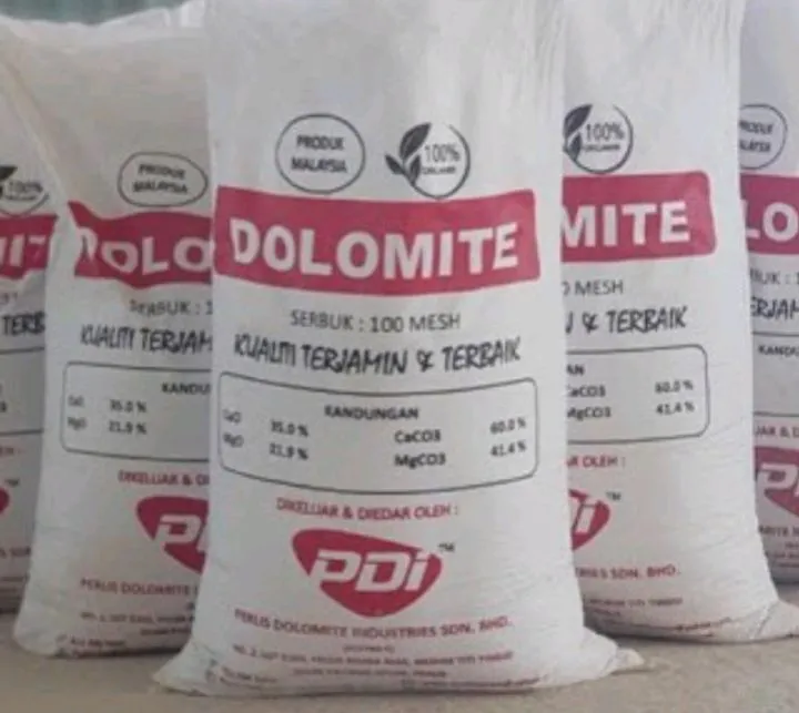 DOLOMITE PDI 💯Original 5KG (sesuai untuk pertanian,perternakan dan ...
