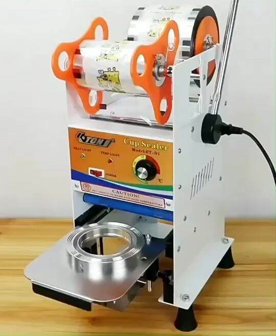 Heavy Duty 90/95mm Manual cup sealer Cup Sealing Machine Coffee Milk ...