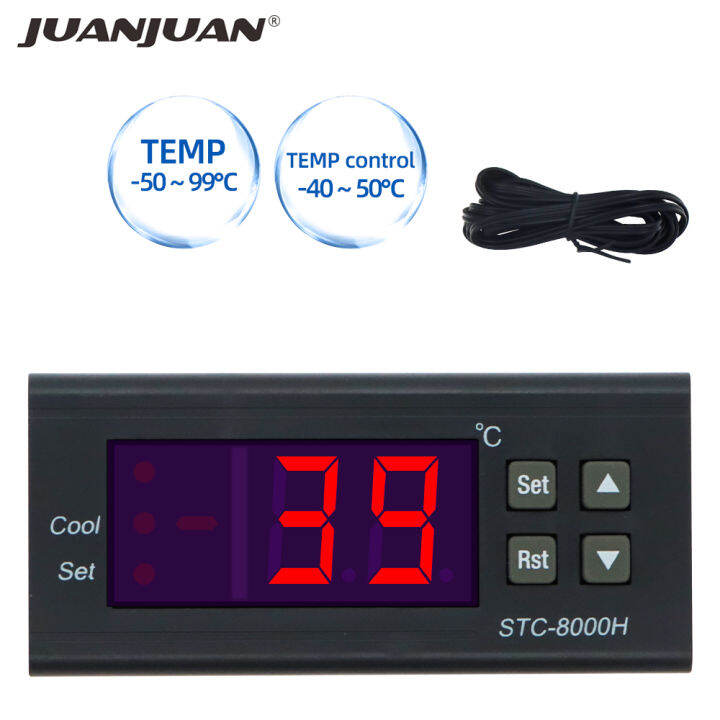 ETC-3000 Thermoregulator Temperature Controller Defrost and Fans Alarm ...
