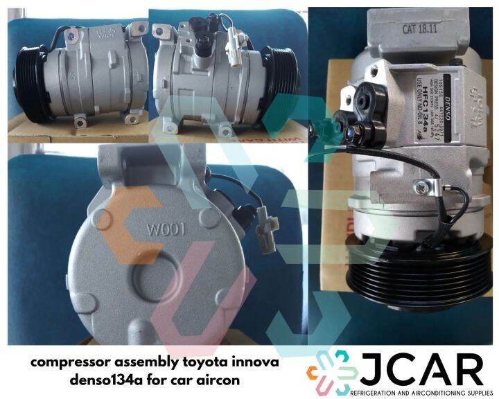 Compressor Assembly Toyota Innova Denso 134A for Car Aircon | Lazada PH