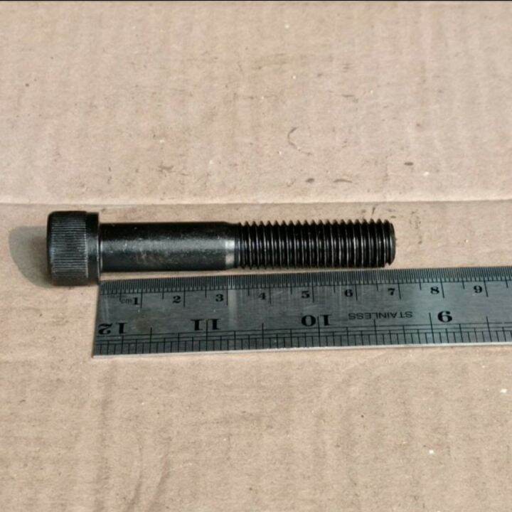 M12X70 BAUT L BAJA M12 X 70 HEX HEAD SOCKET SCREW PANJANG 7CM 7 CM ...