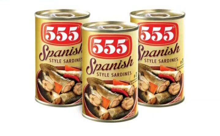 555 Sardines Spanish Style ( 155g x 3 ) | Lazada PH
