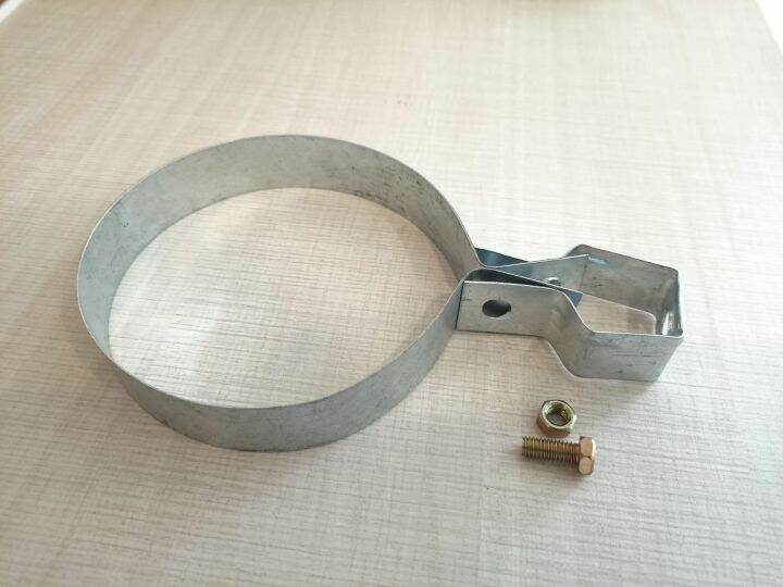 klem clamp gantung pipa 3inch 1 set + baut + mur m6 | Lazada Indonesia