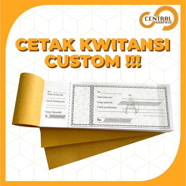 CETAK KWITANSI CUSTOM MURAH!!!!!!!! | Lazada Indonesia