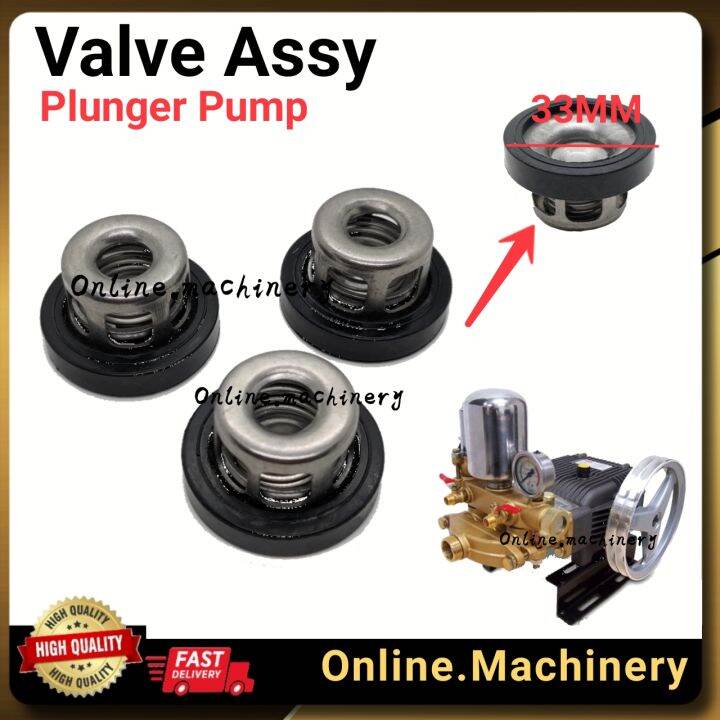 WL35 Triplex Cylinder Plunger Pump Water Seal Valve Repair Spare Parts ...