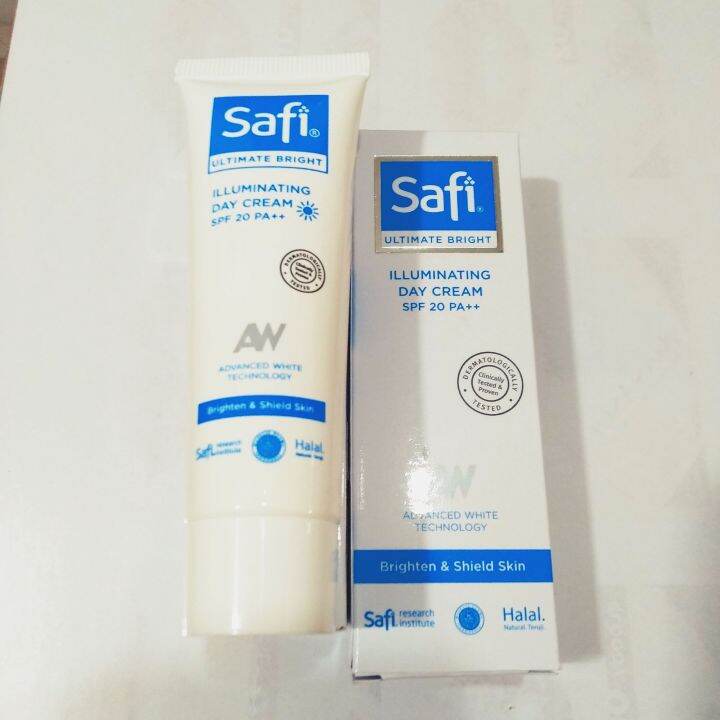 Safi Ultimate Bright Illuminating Day Cream SPF 20 PA++ Netto 18.5gr | Lazada Indonesia