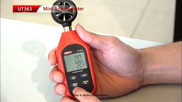 UNI-T UT363 เครื่องวัดความเร็วลม วัดอุณหภูมิ วัดลม วัดลมแรง | Lazada.co.th