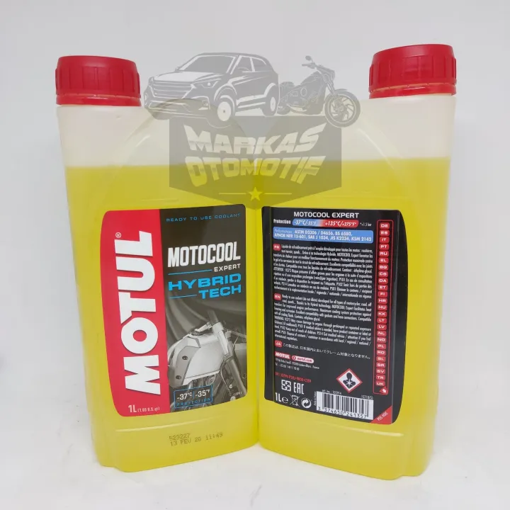 MOTUL MOTOCOOL EXPERT 1L HYBRID TECH / AIR RADIATOR/PREMIUM/ 100% Original | Lazada Indonesia
