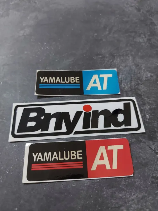 STICKER YAMALUBE PRINCUT | Lazada Indonesia