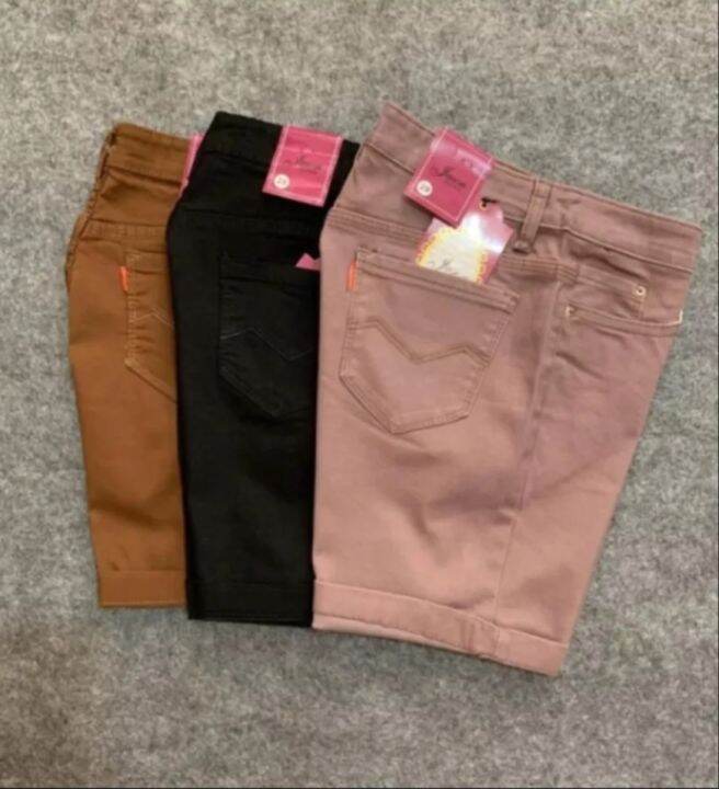 NEW TRENDY PEDAL DENIM HIGHWAIST SHORTS 🔥🔥🔥 | Lazada PH