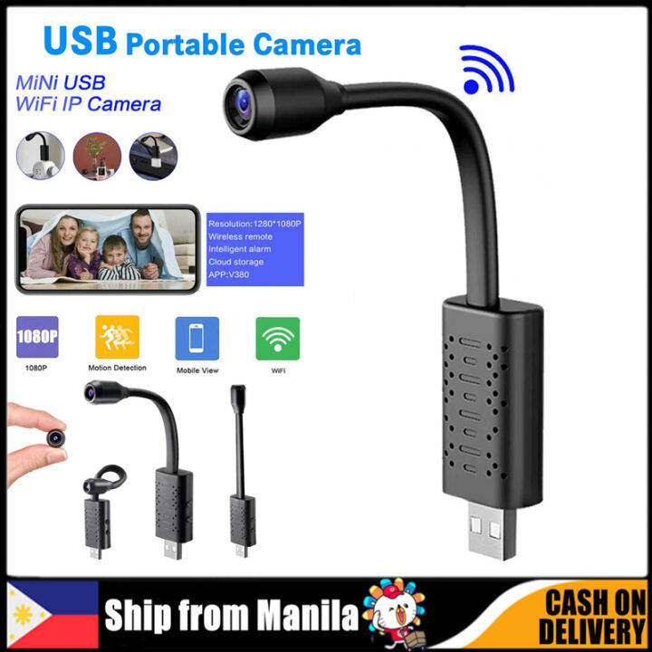 Wifi HD Smart USB Mini camera IP Camera CCTV Security Cam Monitor ...