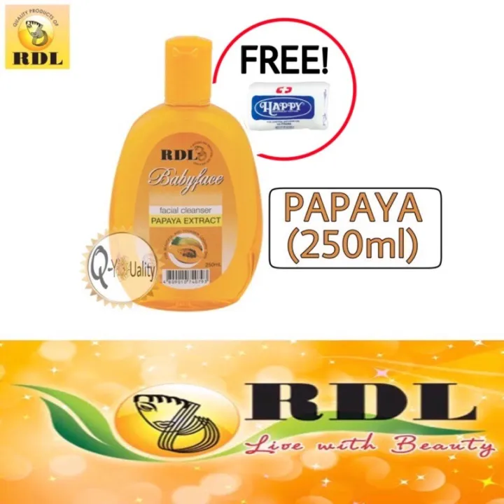 RDL Facial Cleanser Papaya Extract 250ml | Lazada PH