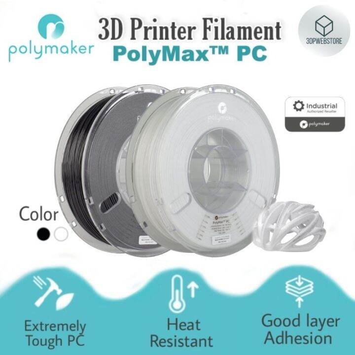 Polymaker PolyMax PC (1.75mm) 750g and 3KG -3D Printer Filament Esun Sunlu CCtree Creality ...