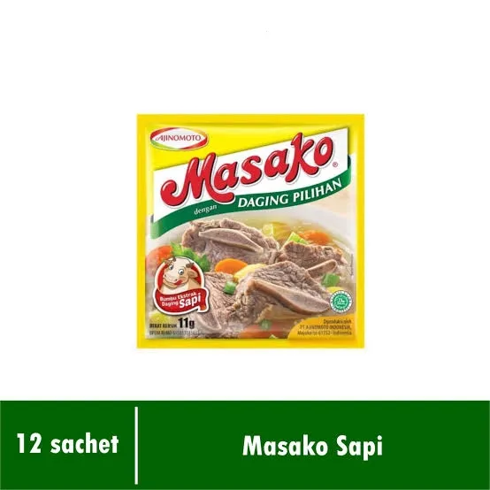 Masako Sapi Bumbu Penyedap Makanan Rasa Sapi | Lazada Indonesia