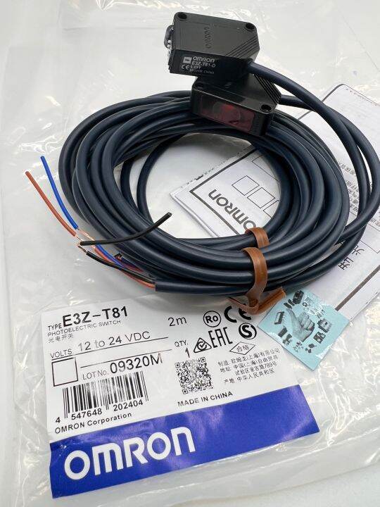 E3Z-T81 E3Z-T81-D E3Z-T81-L OMRON Photoelectric Sensor Omron ใหม่คุณภาพสูง | Lazada.co.th