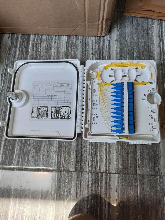 odp 12 core lengkap pigtail SC upc 12 core / fat 12core lengkap pigtail | Lazada Indonesia