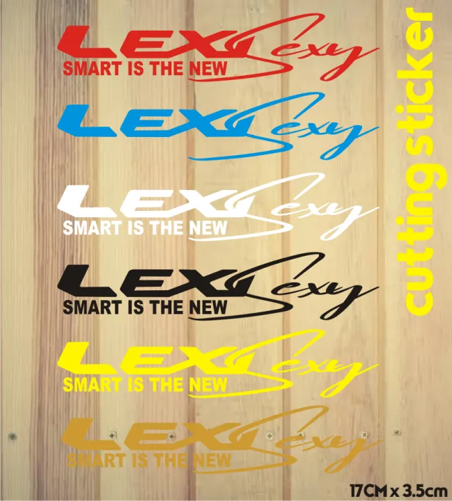 stiker motor sticker cutting stiker variasi lexi sexy | Lazada Indonesia