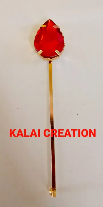 Cute Red Stone Tilak Stick (1 pcs) | Lazada