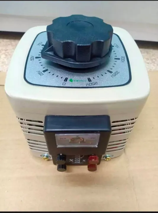 หม้อแปลงปรับแรงดันไฟฟ้าแบบแกร์นหมุน-TDG2-0.5KVA: 2A- 220 VACสินค้าพร้อมส่ง | Lazada.co.th