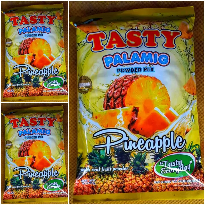 TASTY PALAMIG POWDER MIX | PINEAPPLE FLAVOR | 1/2 KILO | Lazada PH