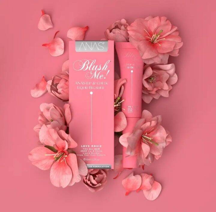 ANAS BLUSH ME [ANAS LIP & CHEEK] LIQUID BLUSHER+🎁 | Lazada