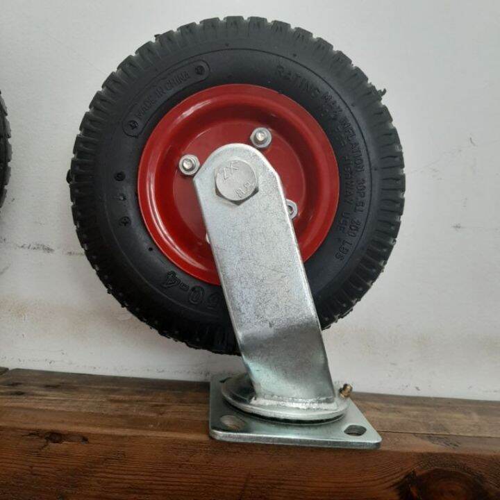Roda Heavy Duty 8 Inch Hidup Karet Roda Gerobak Tokio | Lazada Indonesia