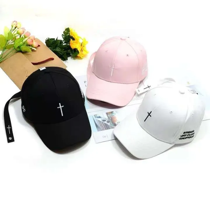 KOREAN CAP CROSS DESIGN | Lazada PH