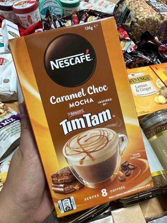 Nescafe Caramel choc mocha timtam coffee | Lazada PH