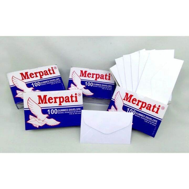 Amplop Merpati Putih Kecil 110 x 70 mm | Lazada Indonesia