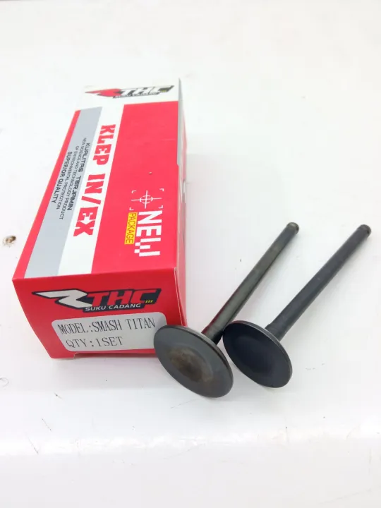 KLEP SET PAYUNG KLEP VALVE SMASH TITAN SHOGUN 125 SP NEW FL AXELO ...