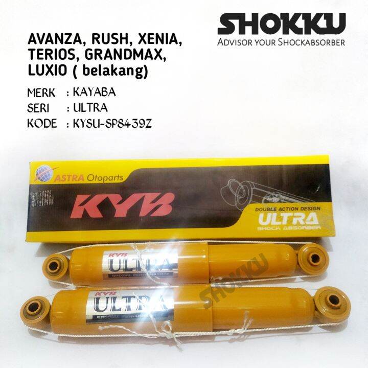 Shock kayaba ultra untuk mobil avanza, rush, xenia, terios, grandmax ...