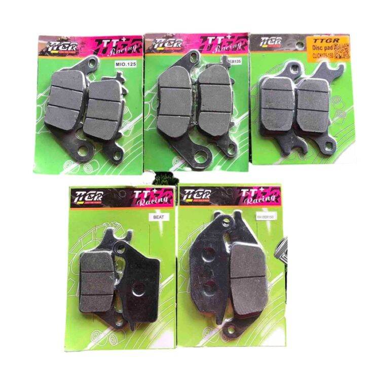 TTGR BRAKE PAD BEAT | CLICK | MIO 125/M3 |RAIDER REAR |SNIPER | MIO ...