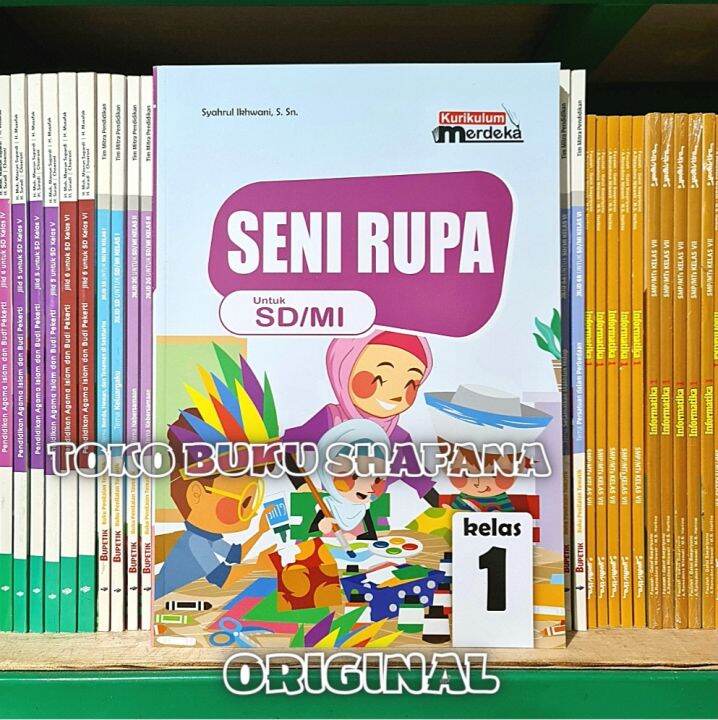 Buku Seni Rupa Kelas 1 SD/MI Kurikulum Merdeka CV Wahana Karya Jaya | Lazada Indonesia