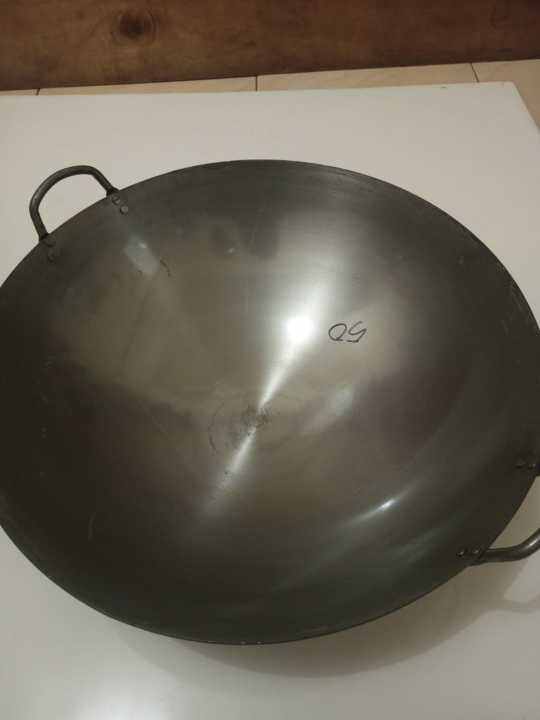 wajan penggorengan baja ukuran 50cm kuali dalem | Lazada Indonesia