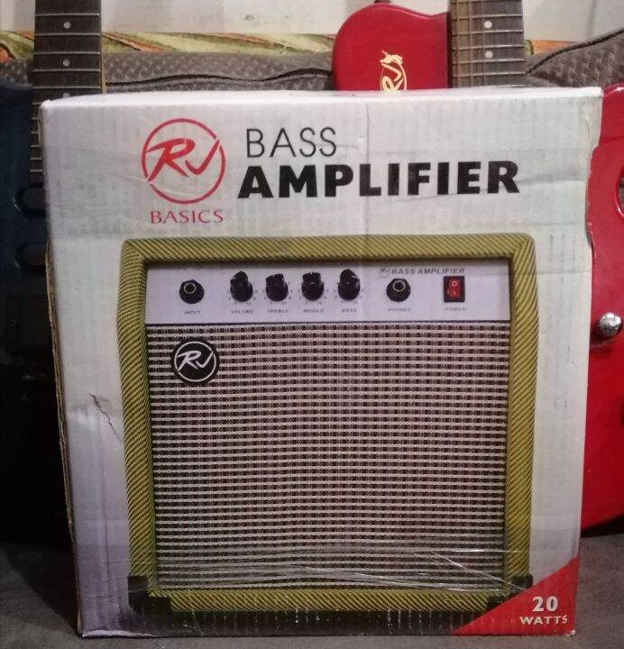 RJ 20watts bass Amplifier | Lazada PH