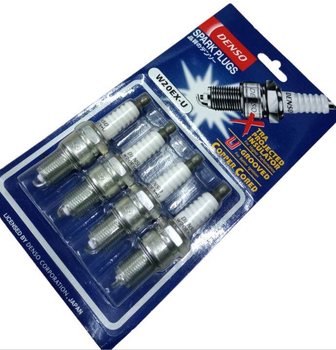 DENSO W20EX-U/W16EX-U (4pc) Spark Plugs | Lazada PH