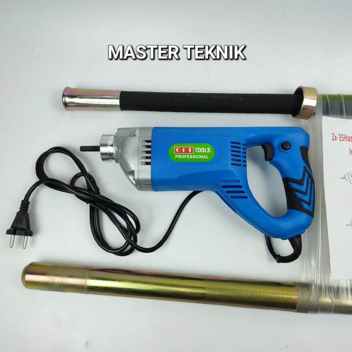 mesin vibratorr beton elektrik 35 mm/mesin pemadat coran beton opt ...