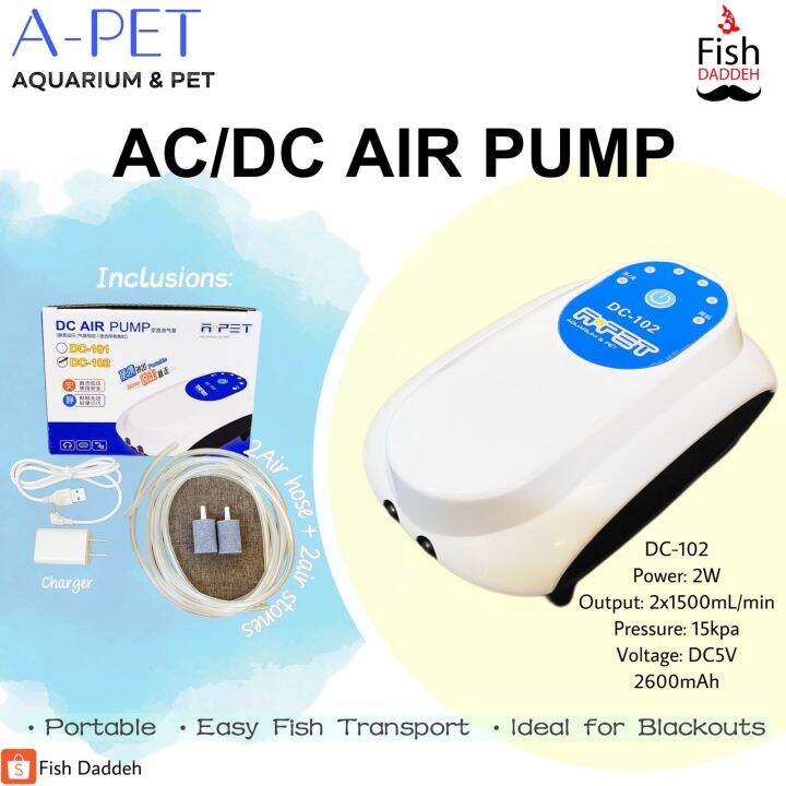 Coco ACDC AC/DC Dual Airpump DC-102 | Lazada PH