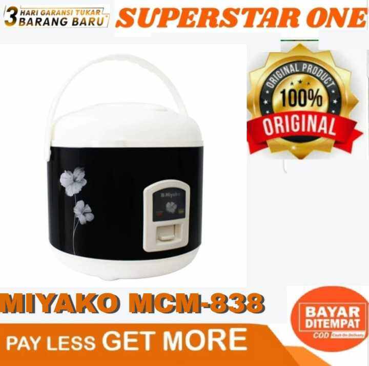 Miyako Rice Cooker Magic com 3in1 MCM-838,MCM838 2,2 Liter | Lazada ...