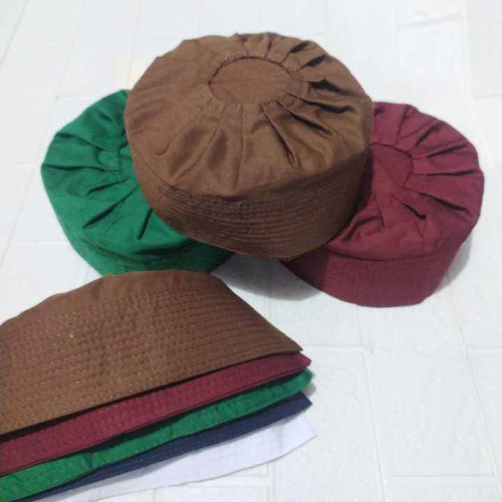 peci ijaji javandril kopiah habib syekh peci bulat trendi | Lazada ...