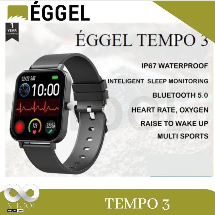 Eggel Tempo 3 Full Touchscreen Smartwatch | Lazada Indonesia