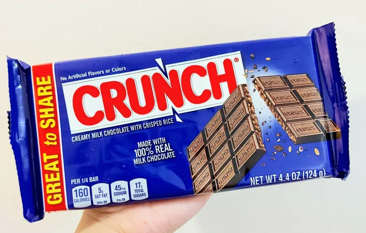 Nestle Crunch Giant Milk Chocolate Bar 124g | Lazada PH