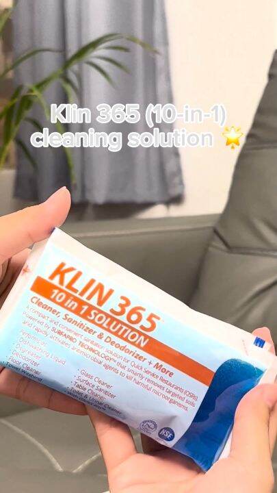 Klin 365 10 in 1 Solution 45ml | Lazada PH