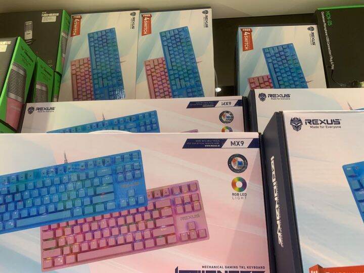 Rexus MX9 TKL RGB Keyboard Gaming Mechanial Legionare | Lazada Indonesia