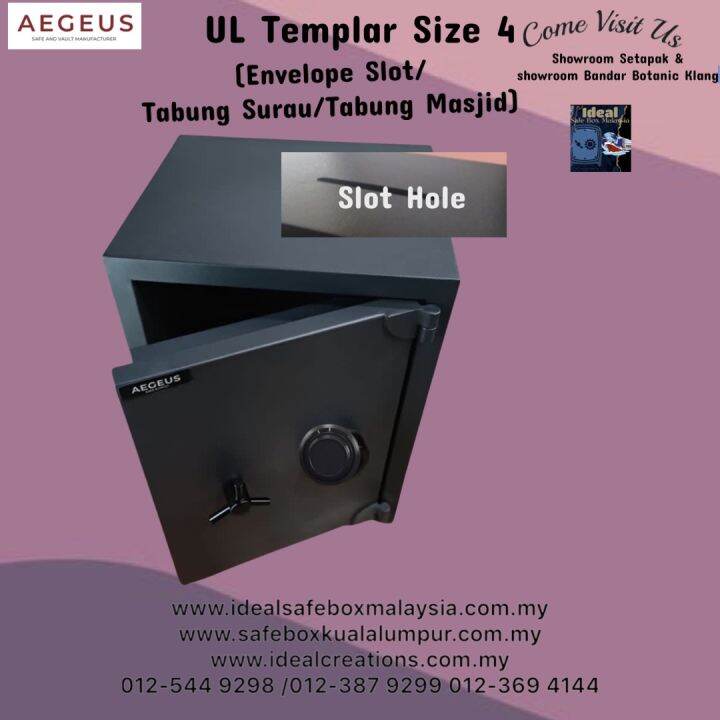 Peti Besi Tabung Surau Aegeus UL 4 Peti Besi Masjid safe box for mosqu ...